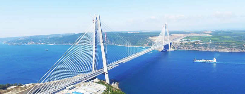 The Grand Opening of the Third Bosphorus Bridge in Istanbul, Turkey